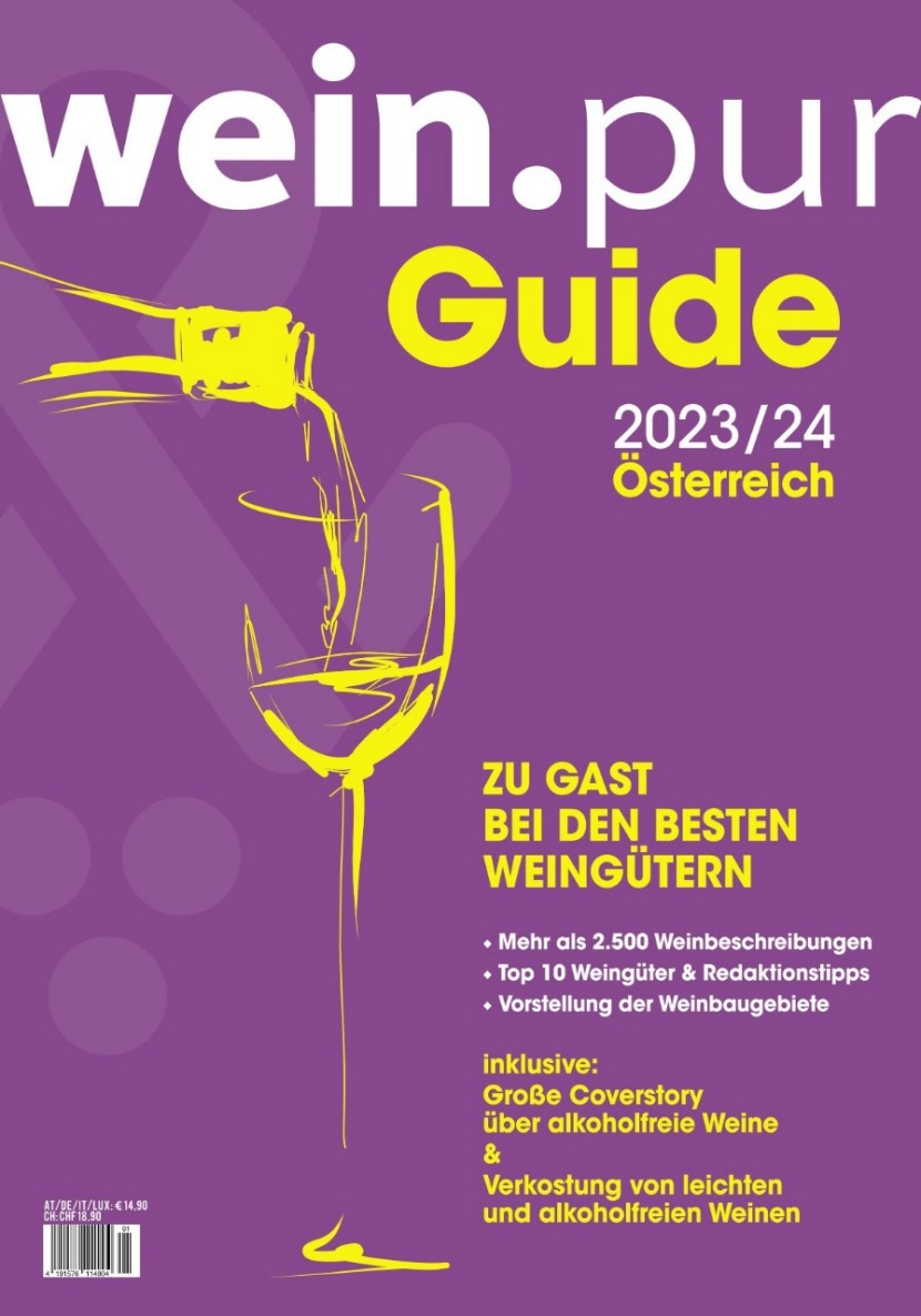 Der neue wein.pur-Guide 2023/24 ist da!
